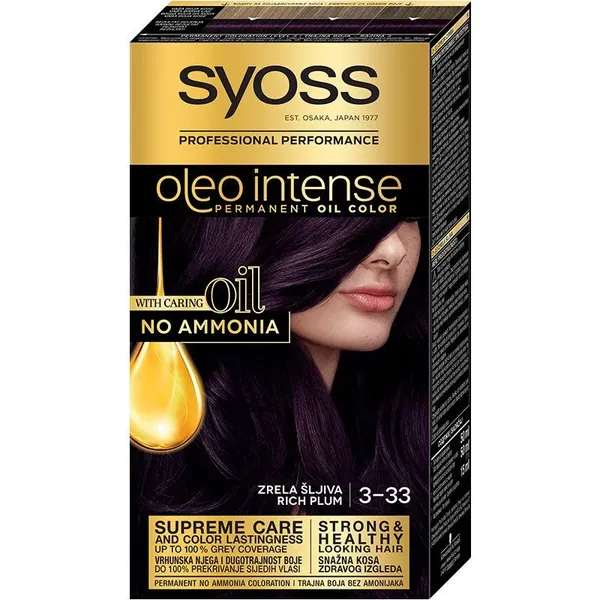 Syoss Oleo Intense 3-33 Zrela šljiva