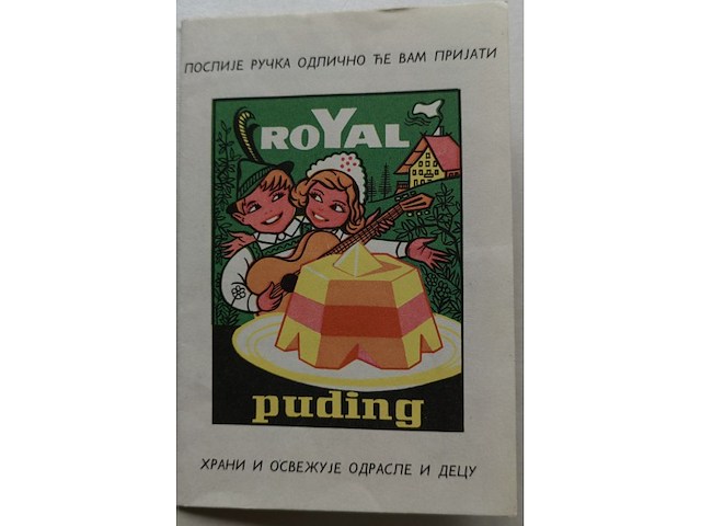 Royal puding brosura Kolinska