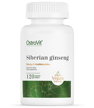 Siberian Ginseng Vege (Eleutero, sibirski žen-šen) - 120 tableta