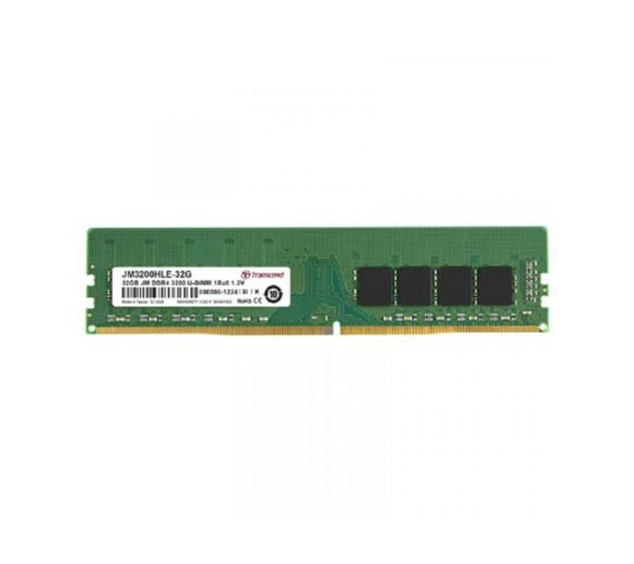 Transcend - DDR4 32GB 3200Mhz JM U-DIMM 2Rx8 2Gx8 CL22 1.2V