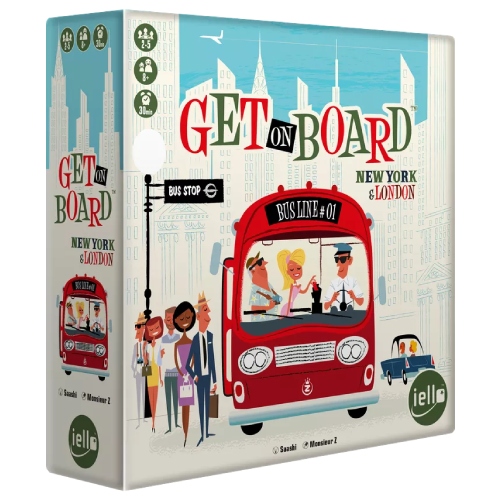 GET ON BOARD: NEW YORK AND LONDON