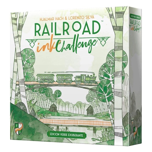 RAILROAD INK CHALLENGE: LUSH GREEN