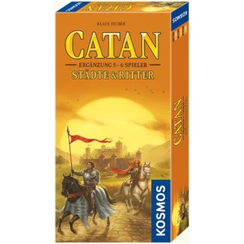 CATAN: GRADOVI I VITEZOVI - DODATAK ZA 5. I 6. IGRAČA (DE)