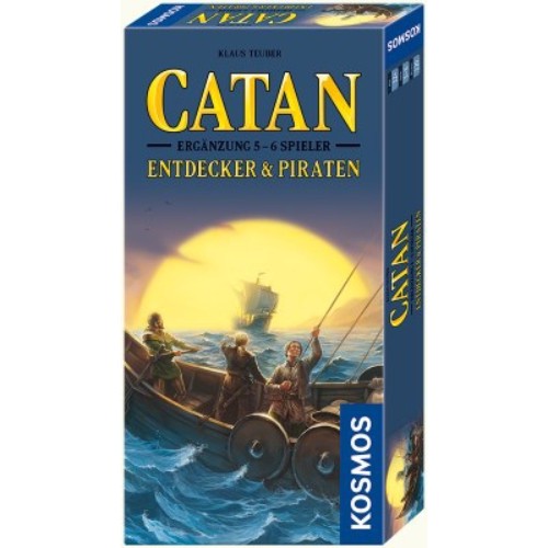 CATAN: ISTRAŽIVAČI I GUSARI - DODATAK ZA 5. I 6. IGRAČA (DE)