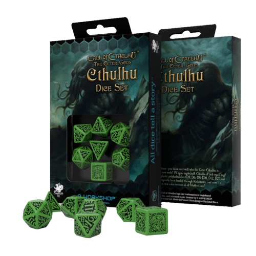 CALL OF CTHULHU THE OUTER GODS CTHULHU DICE SET