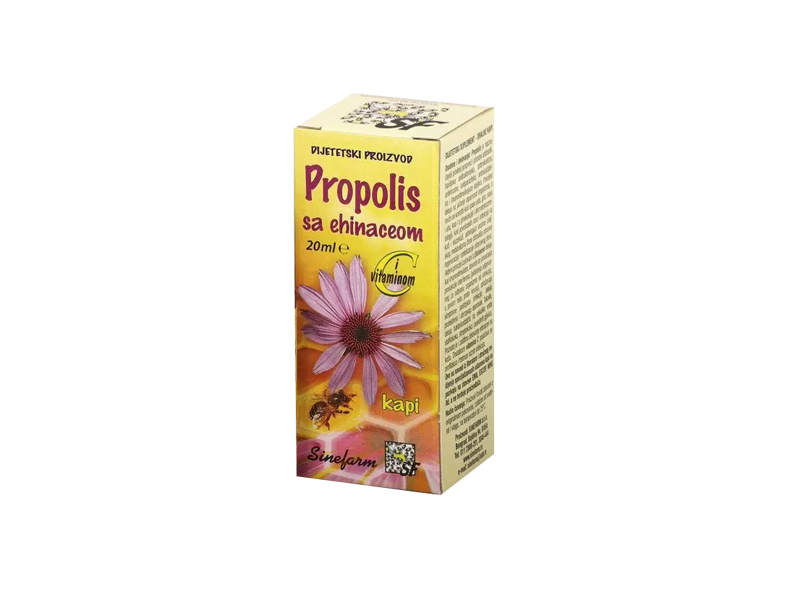 Propolis sa ehinaceom i vitaminom C kapi 20ml