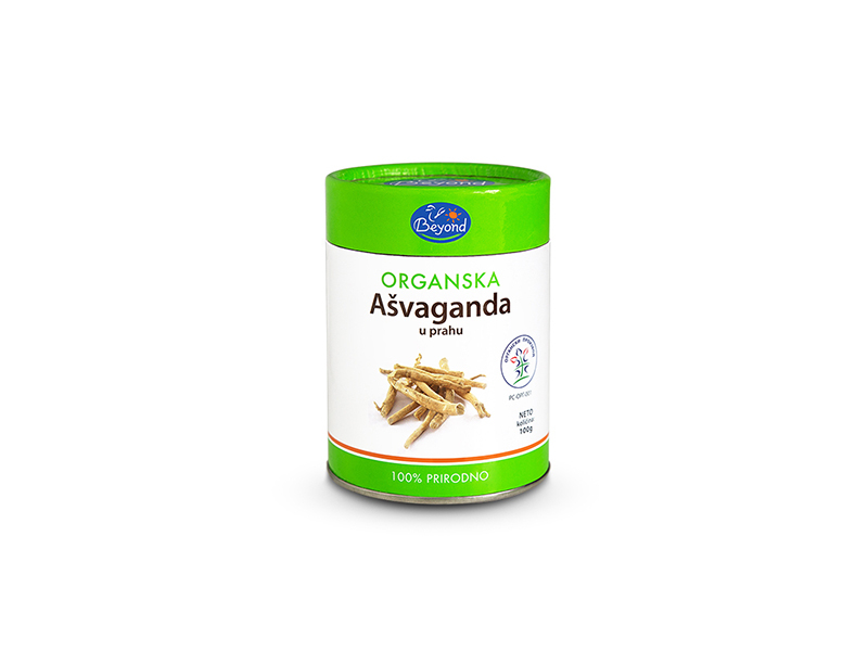 AŠVAGANDA U PRAHU 100 GR - ORGANIC - BEYOND