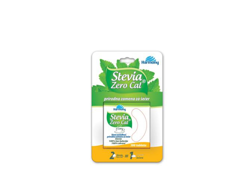 STEVIA ZERO CAL 100 TBLT , HARMONY - ESENSA