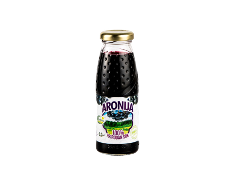 BIO UNA SOK ARONIA&CRNO GROŽĐE 0,2L.