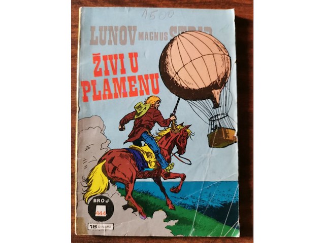 Lunov Magnus Strip LMS 444 - KEN PARKER -ŽIVI U PLAMENU