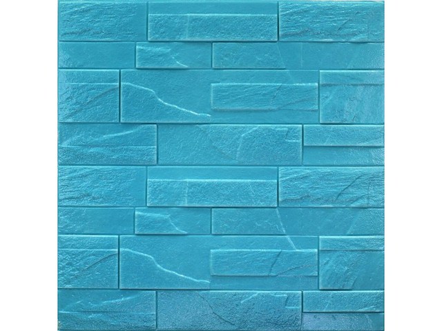 3D Tapete Dekorativni kamen plava