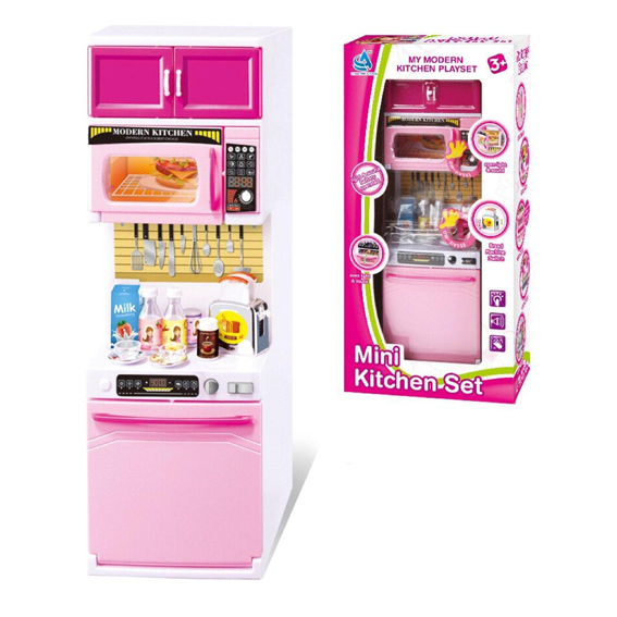 Nameštaj za Barbi kuhinju-mašina za pranje sudova i mikrotalasna