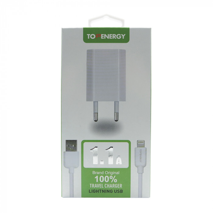 Kucni punjac Top Energy 1.1A za Iphone lightning