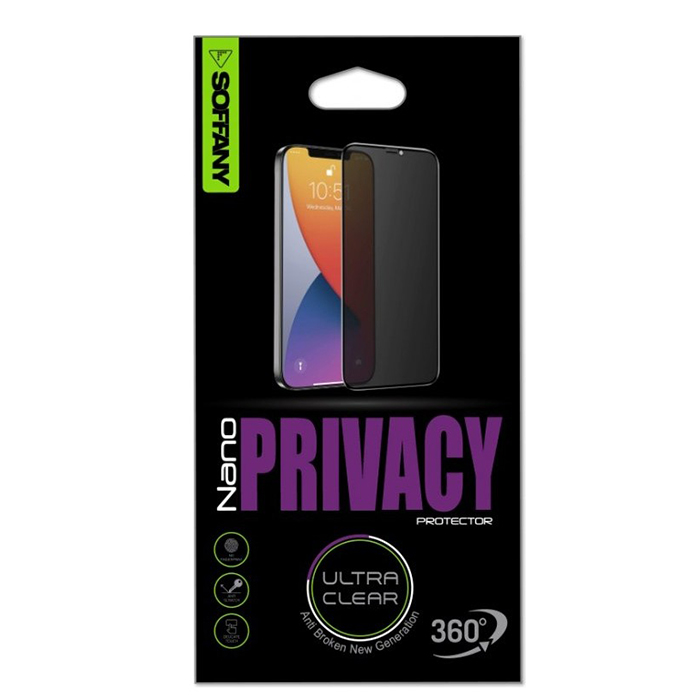 Zastitno staklo Soffany nano privacy za Iphone 13 pro max