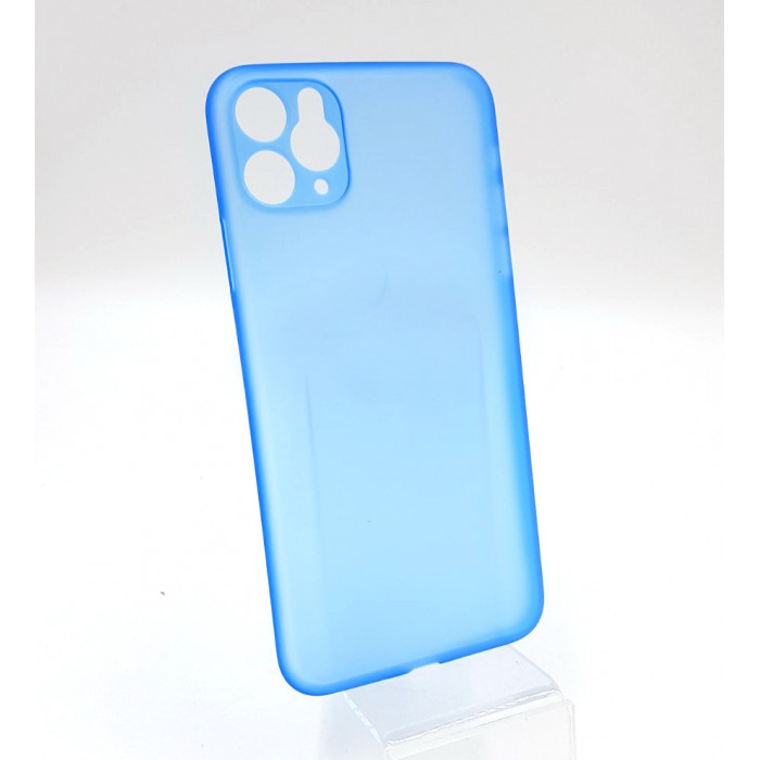 Futrola silikonska Ultra Thin Matt za Iphone 11 Plava