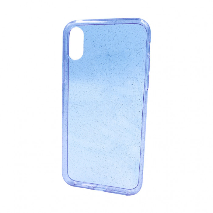Futrola silikonska new shine za Iphone XR plava