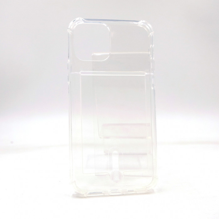 Futrola silikonska Soft Card za Iphone 11 Pro transparent