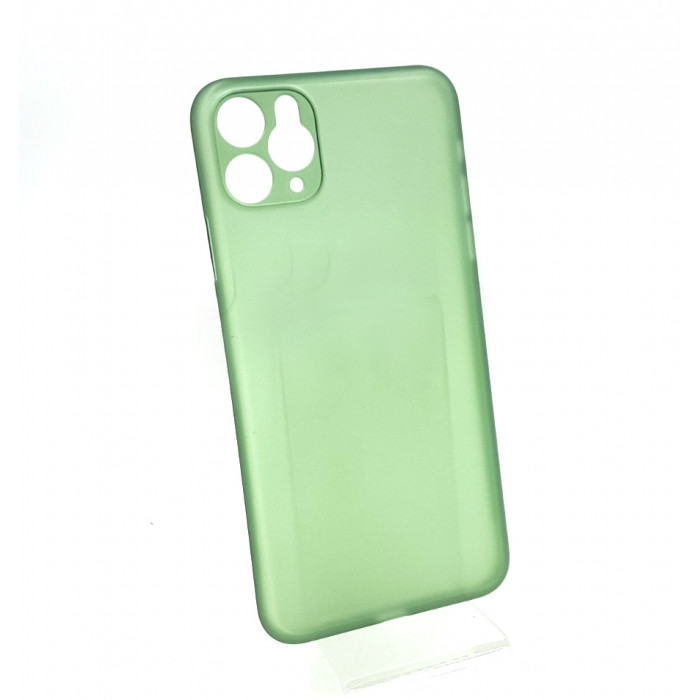 Futrola silikonska Ultra Thin Matt za Iphone 11 Pro Max Zelena