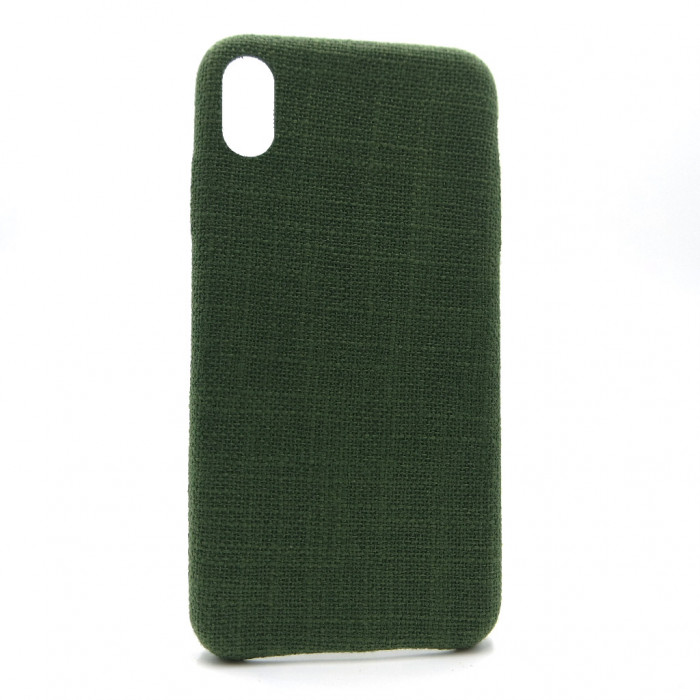 Futrola silikonska Flax za Iphone XR tamno zelena