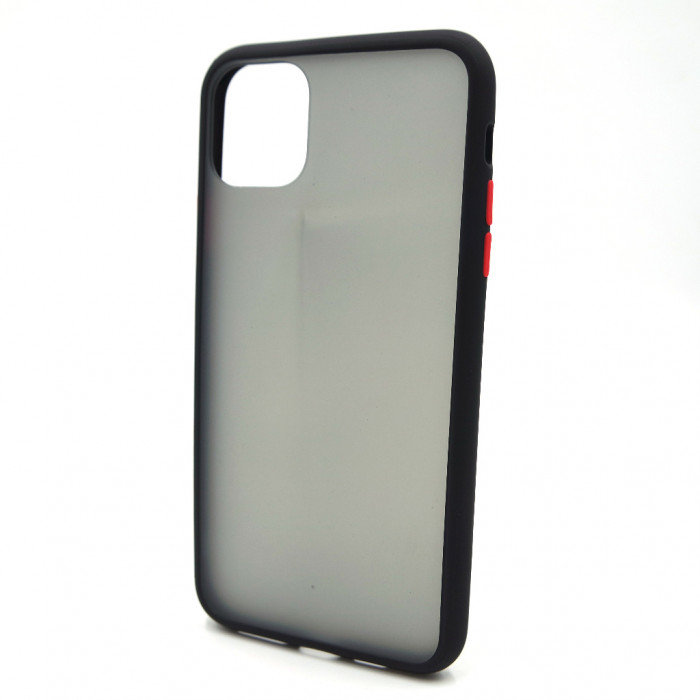 Futrola silikonska Gray Glass za Iphone 11 Pro 5.8 crna