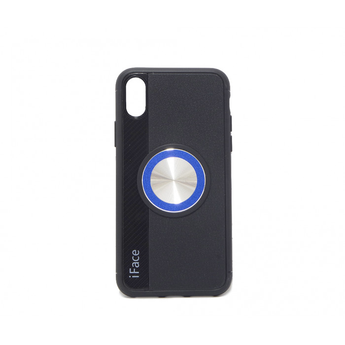 Futrola silikonska iFace magnet za Iphone X plava
