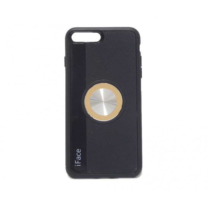 Futrola silikonska iFace magnet za Iphone X zlatna