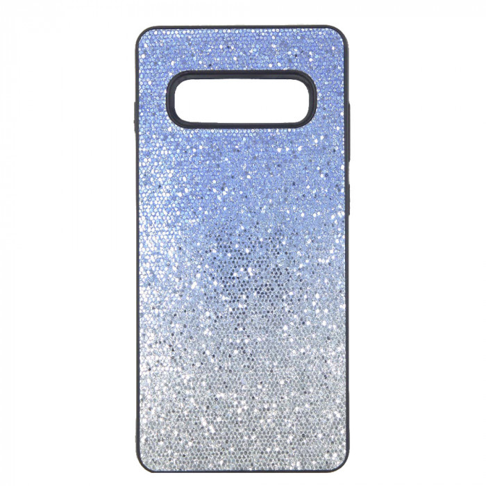 Futrola silikonska colorful sparkly za Samsung G975F Galaxy S10 Plus plava