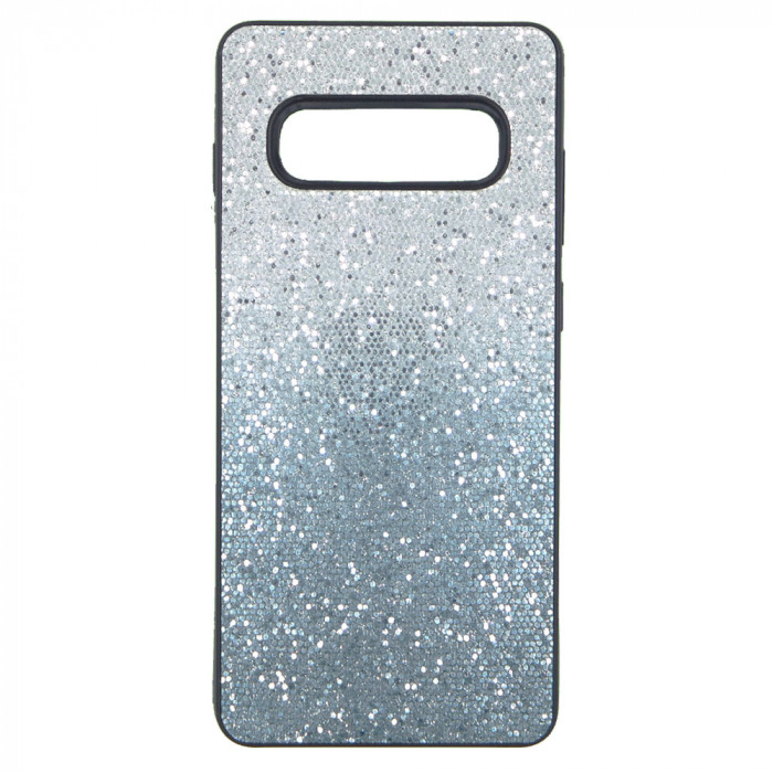 Futrola silikonska colorful sparkly za Samsung G975F Galaxy S10 Plus tirkiz