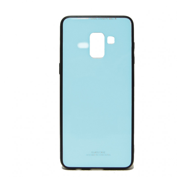 Futrola silikonska Glass za Iphone X plava