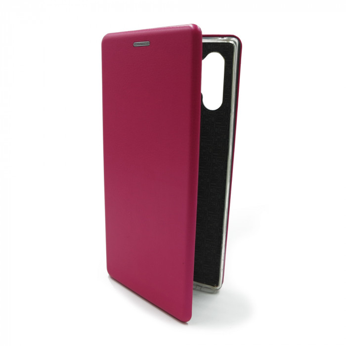 Futrola na preklop Leather za Samsung N970F Galaxy Note 10 pink