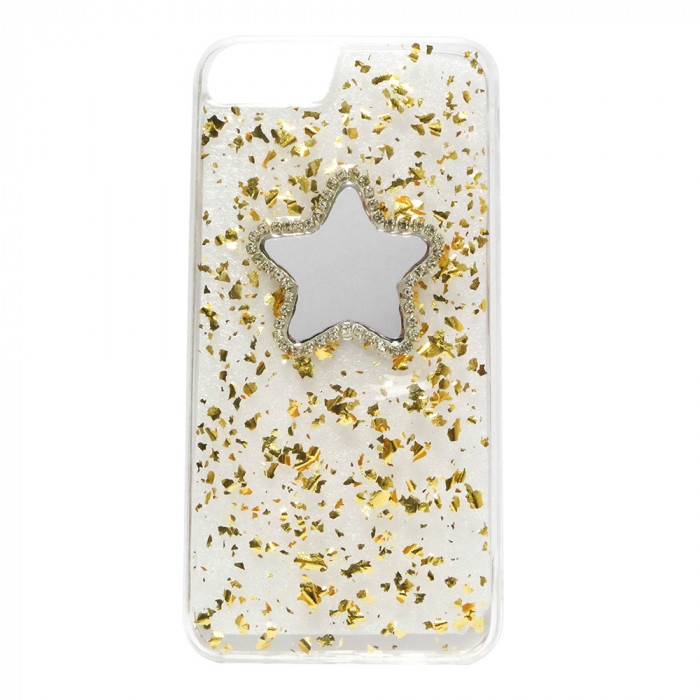 Futrola silikonska Mirror Star za Iphone 6/6S Plus 5.5 zlatna