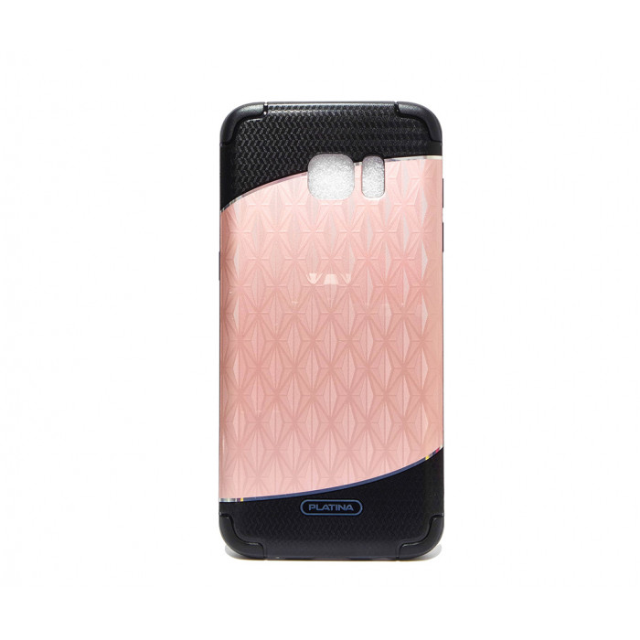 Futrola silikonska Platina Mesh za Iphone 7/7S 4.7 roze