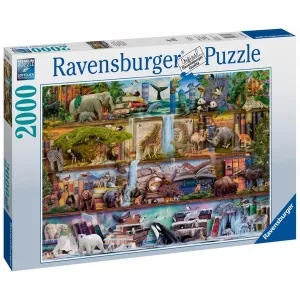 Ravensburger Ravensburger puzzle (slagalice) 2000 kom- Prelepo zivotinjsko carstvo (RA16652)
