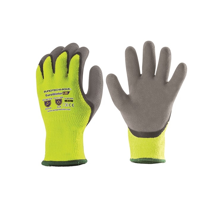 Rukavice Eurowinter L20 fluo žute