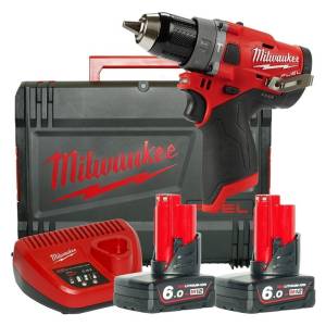 M12FPD-602x BUŠILICA AKU 12V 6Ah MILWAUKEE