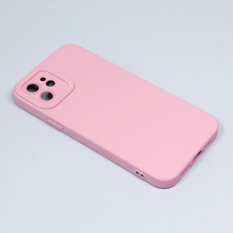 Maskica Silikon Pro Camera za iPhone 12 6.1 roze
