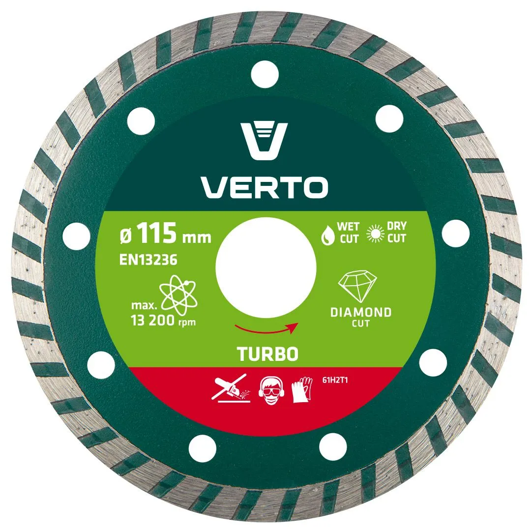 Dijamantski disk „Turbo“ Premium – VERTO