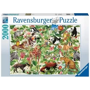 Ravensburger
RAVENSBURGER PUZZLE (SLAGALICE) 2000 KOM - DŽUNGLA (RA16824)