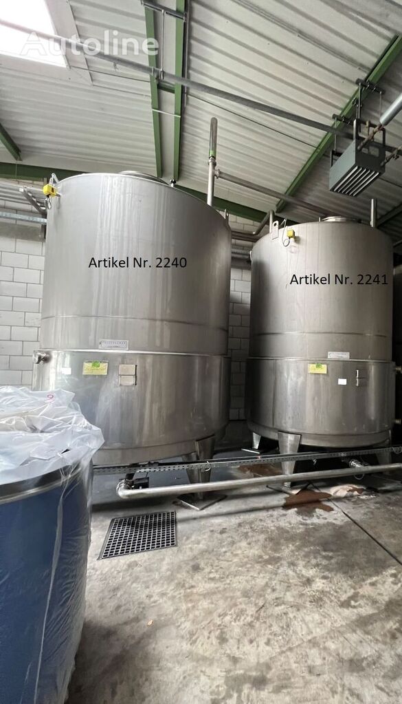 Becker Stainless steel tank industrijski rezervoar