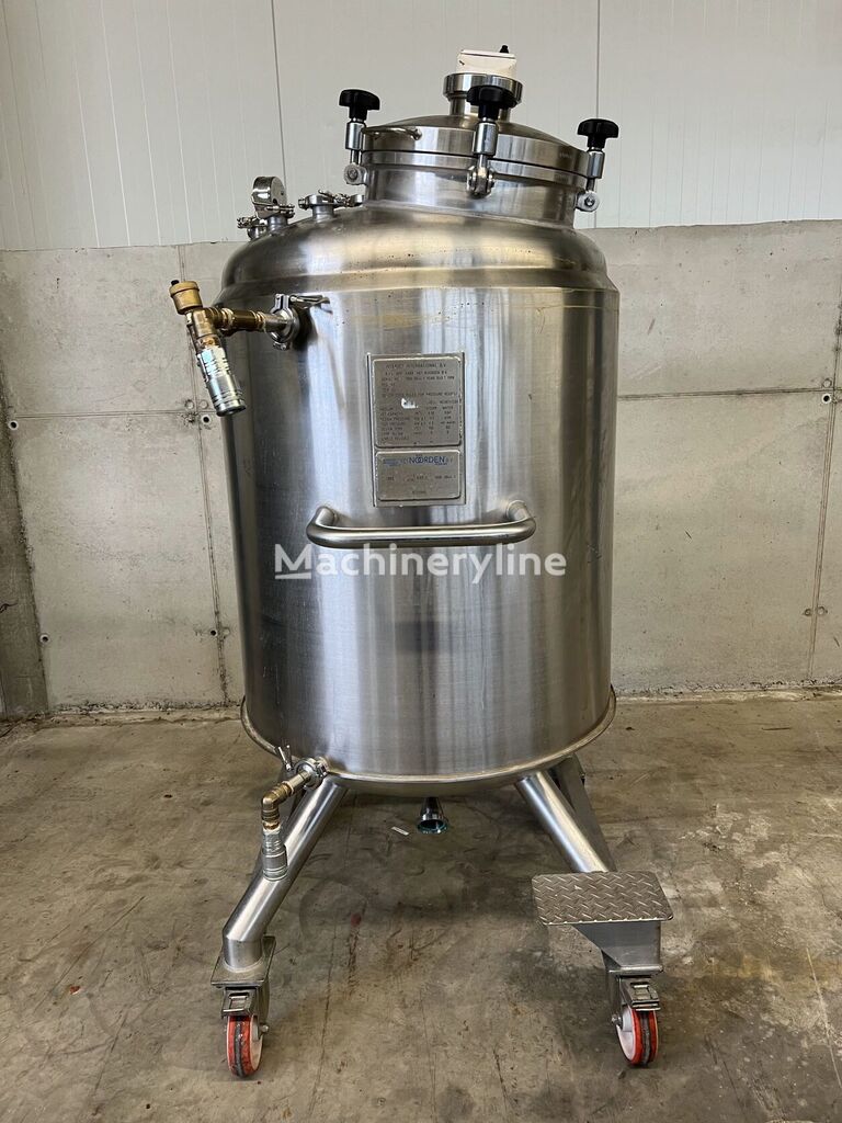 Stainless steel tank 500 litres Noorden homogenizator