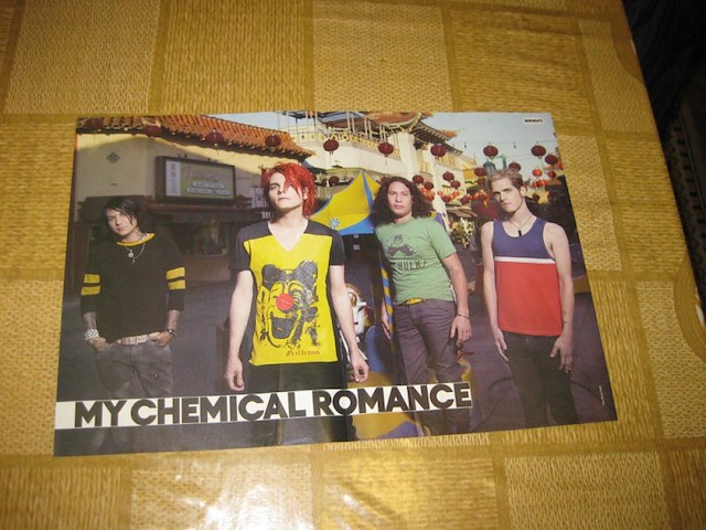 Poster (dvostrani) My Chemical Romance, The Wanted