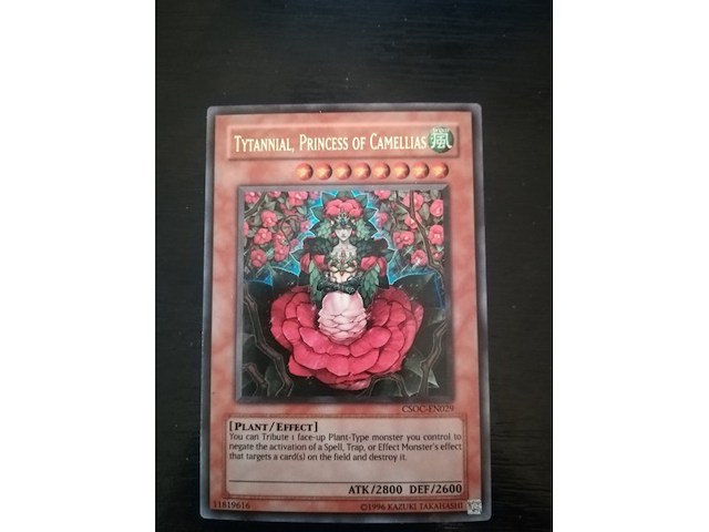 Yu-GI-OH!- Tytannial, Princess of Camellias  (Ultra rar
