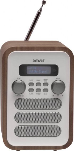 Denver DAB-48 radio FM white