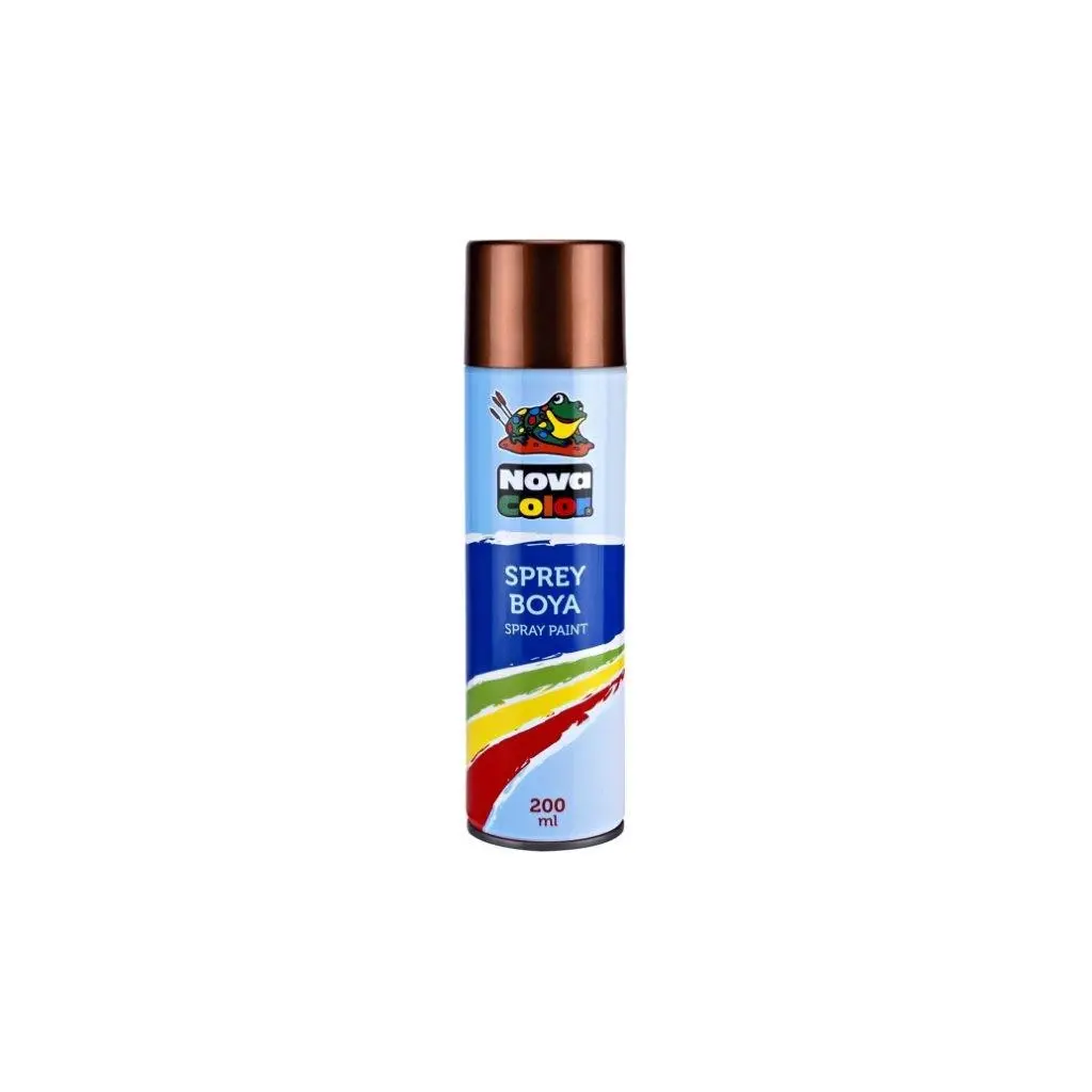 NOVA COLOR Sprej 200ml bakarni