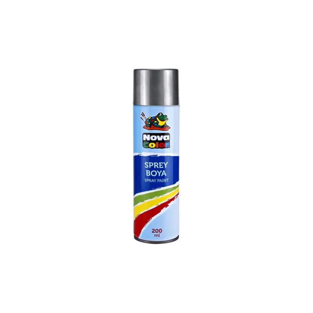 NOVA COLOR Sprej 200ml srebrni