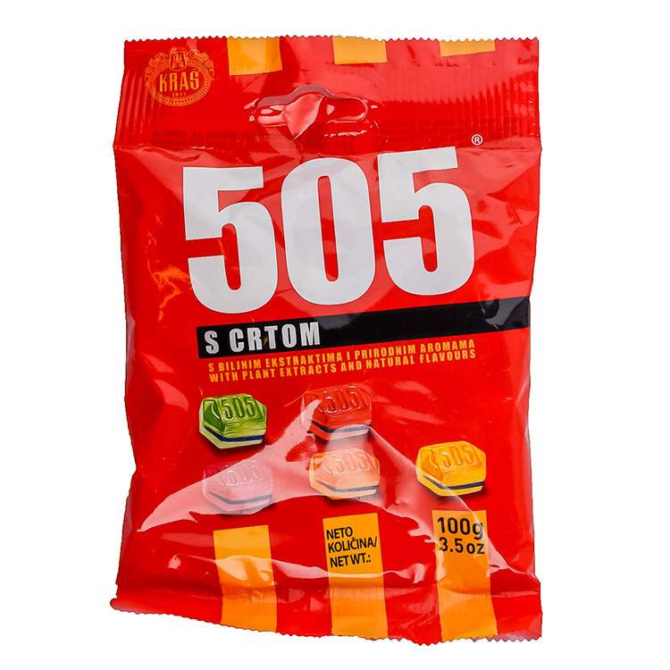 Kraš 505 s crtom bombone 100g