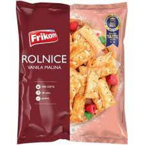 Rolnice vanila malina 800gr. - Frikom