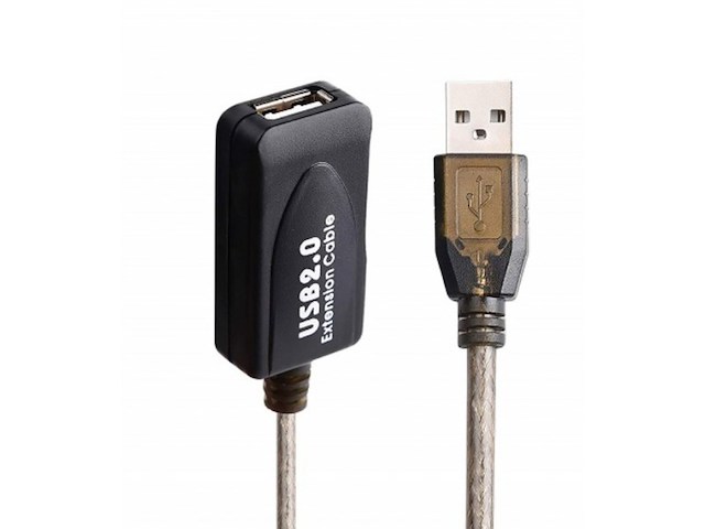 Kabl USB2.0 A muški-USB2.0 A ženski aktivni 15m