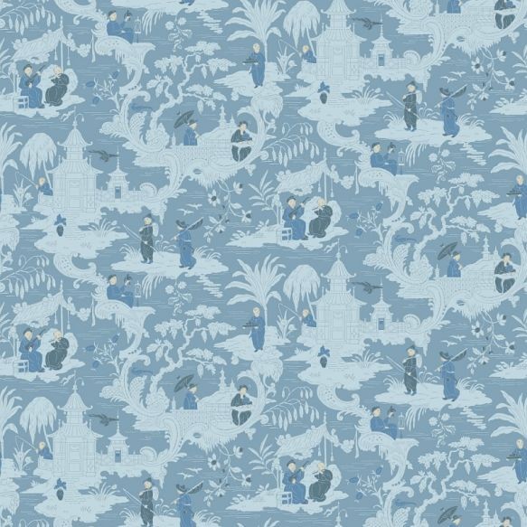 Chinese Toile Wallpaper 100/8038 by Cole & Son