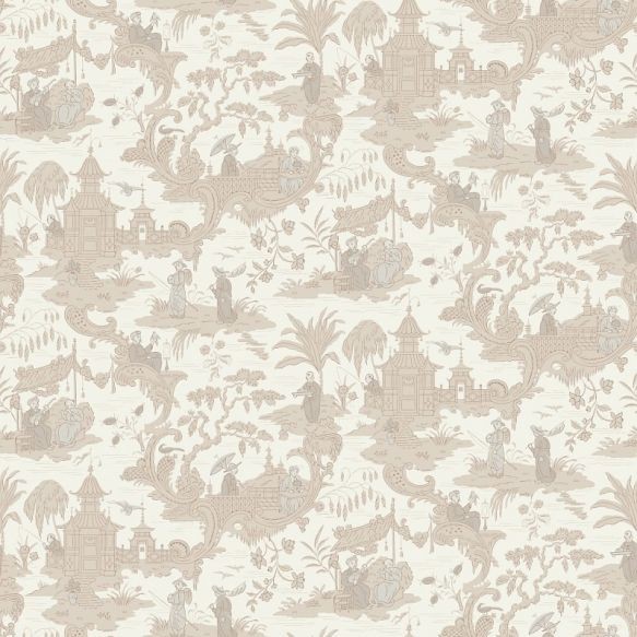 Chinese Toile Wallpaper 100/8039 by Cole & Son